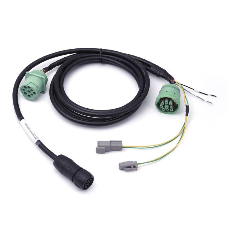 Freightliner Type 2 Green 9-Pin Y-Cable for TND 765 | Rand McNally