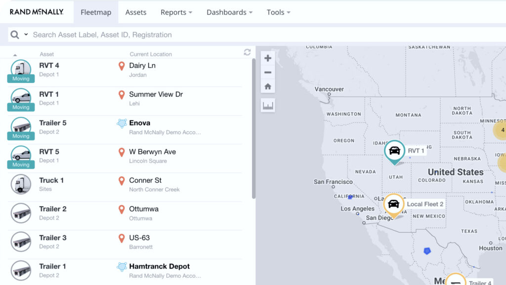 GPS Fleet Tracking Solutions | Rand McNally